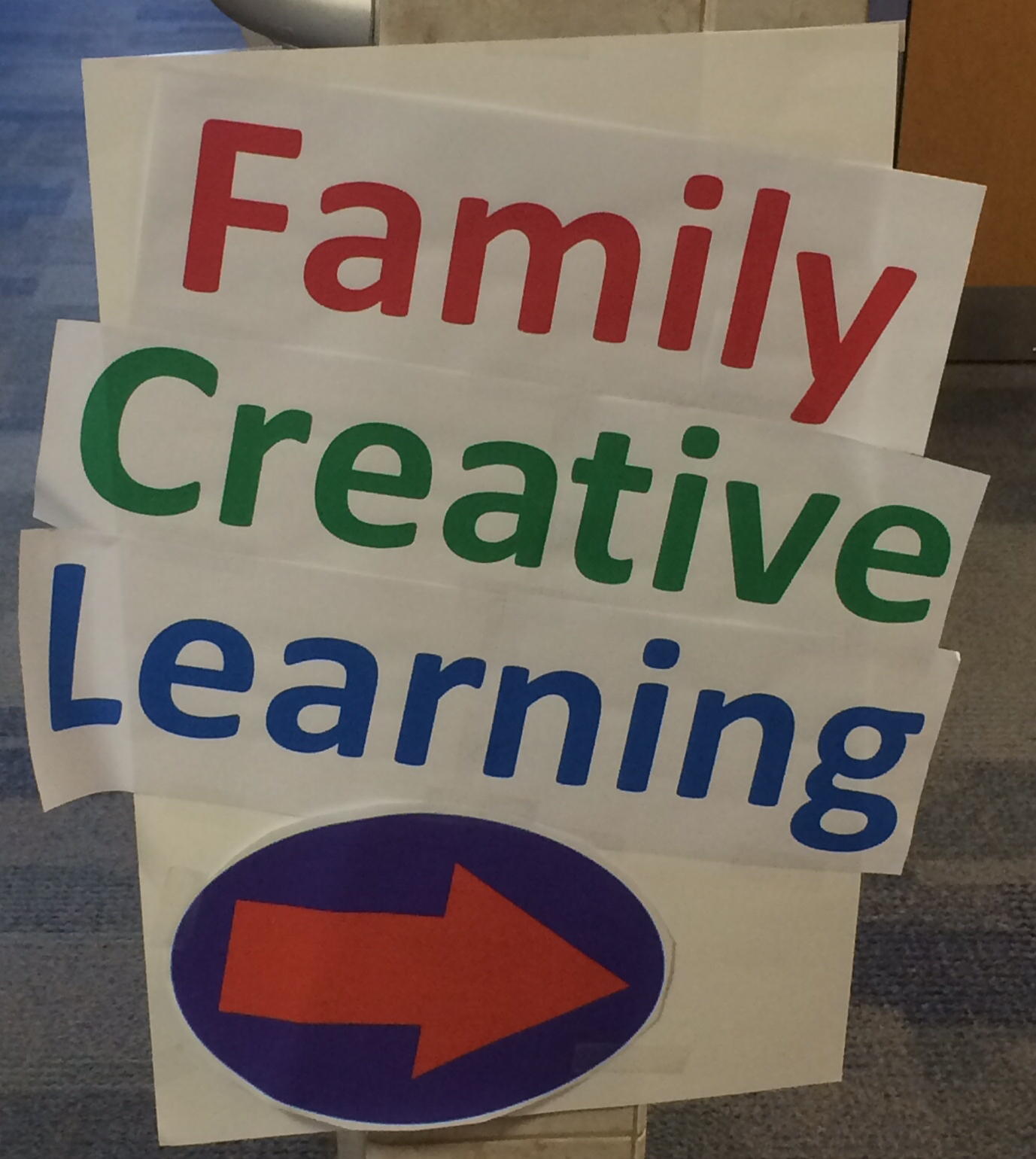 FAMILY CREATIVE LEARNING Workshop 1—SEPTEMBER 23 | Friends and Volunteers